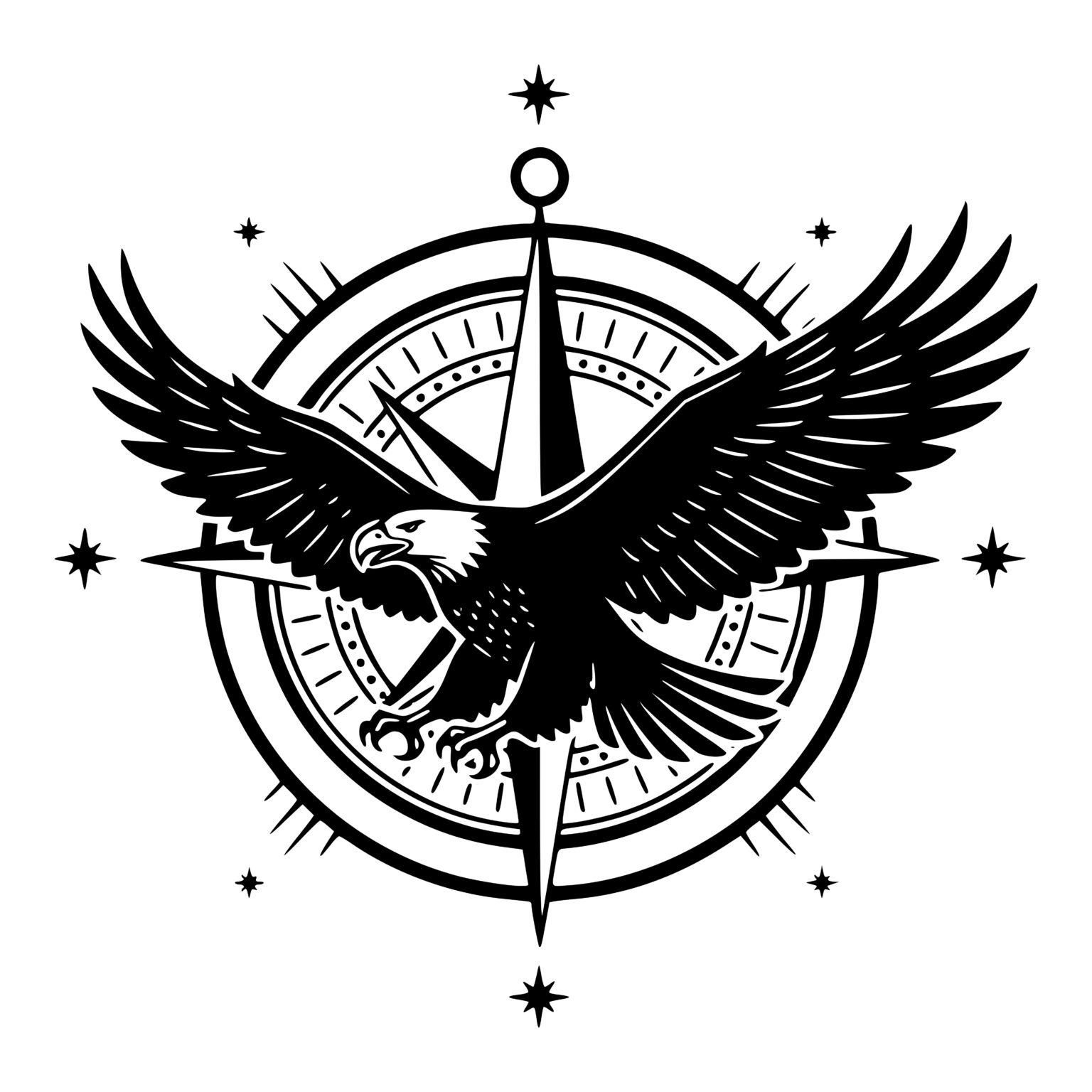 Eagles Compass Flight – Creative Meadow