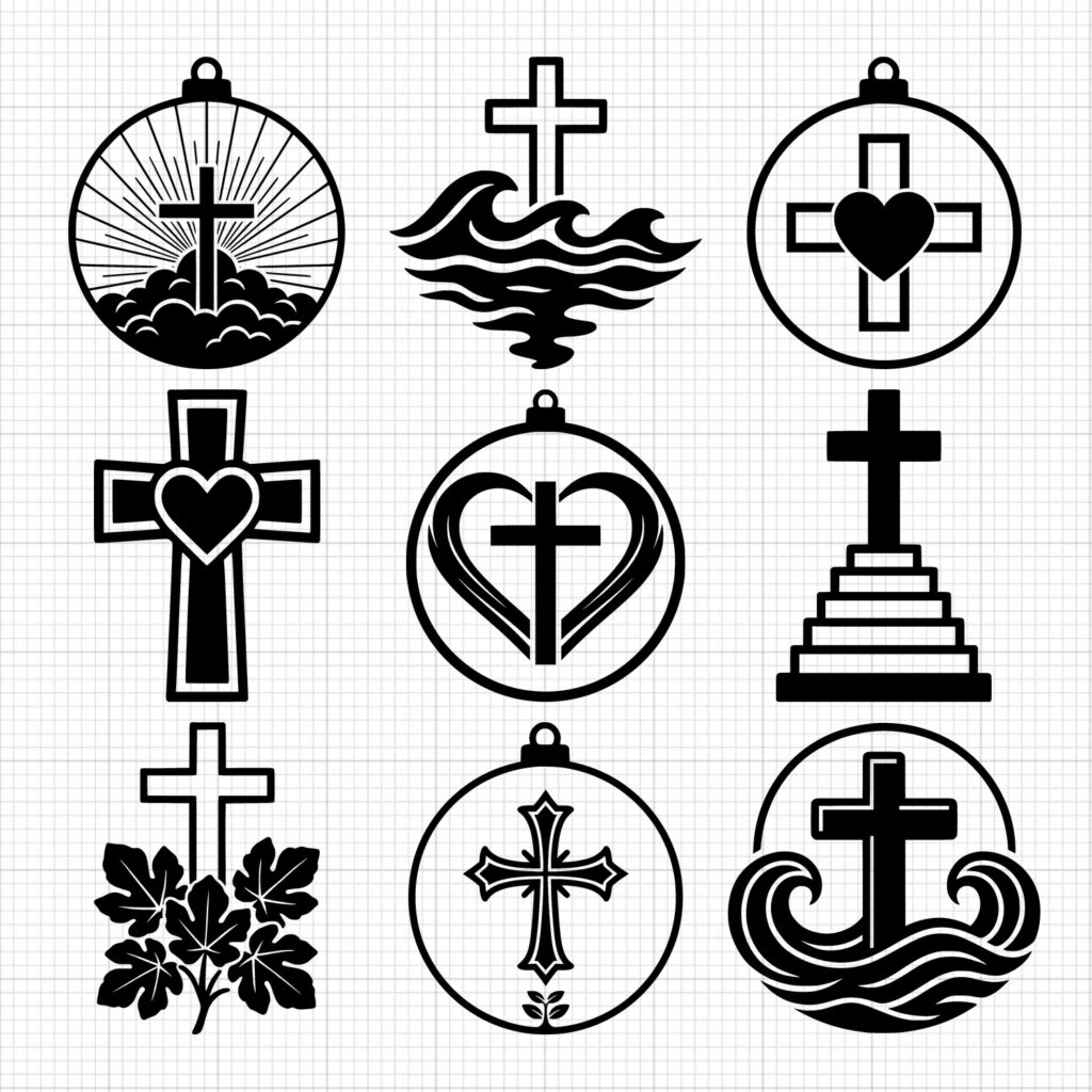 Faith & Crosses – 56 Instant Download Svg Images – Creative Meadow
