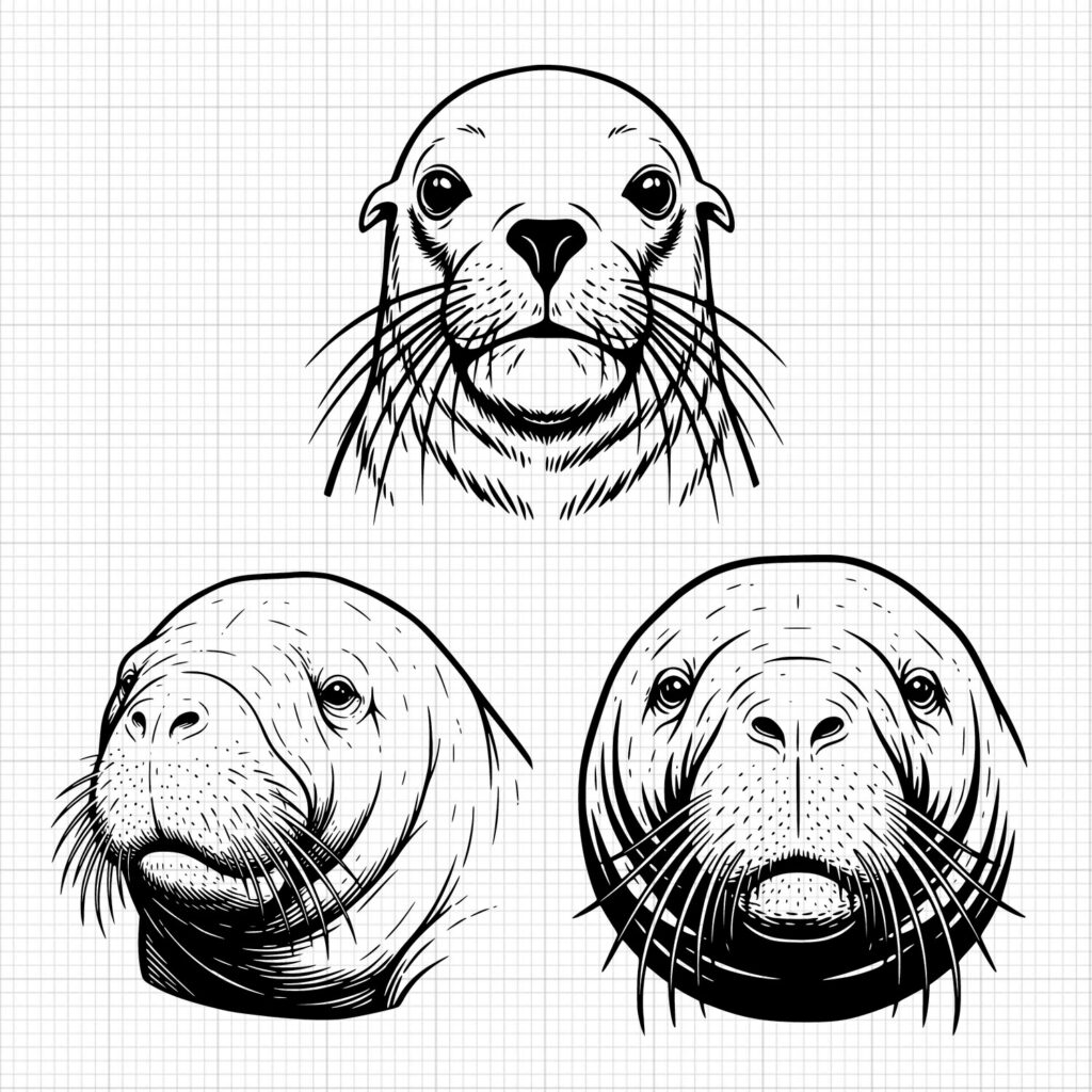 Ocean & Sea Animals – 39 Instant Download Svg Images – Creative Meadow