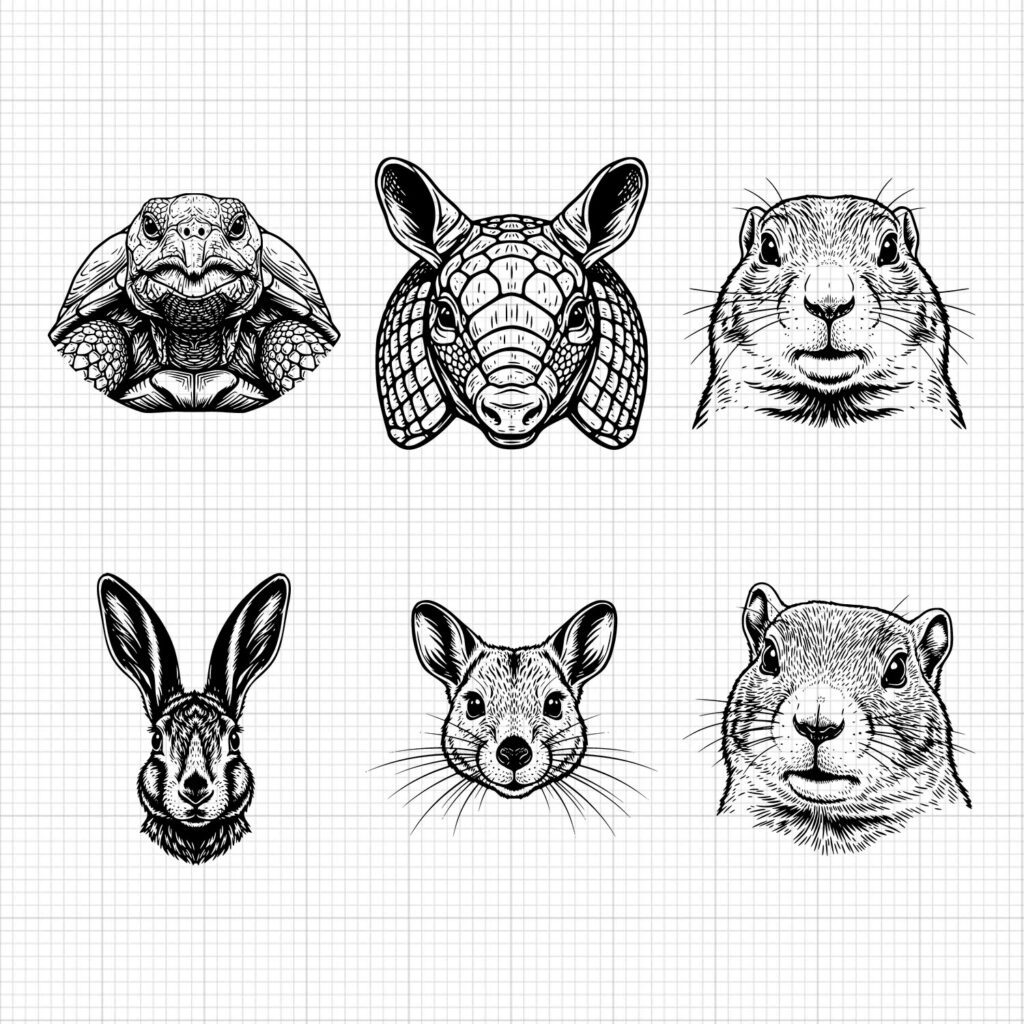 Desert & Southwest Animals – 24 Instant Download Svg Images – Creative ...