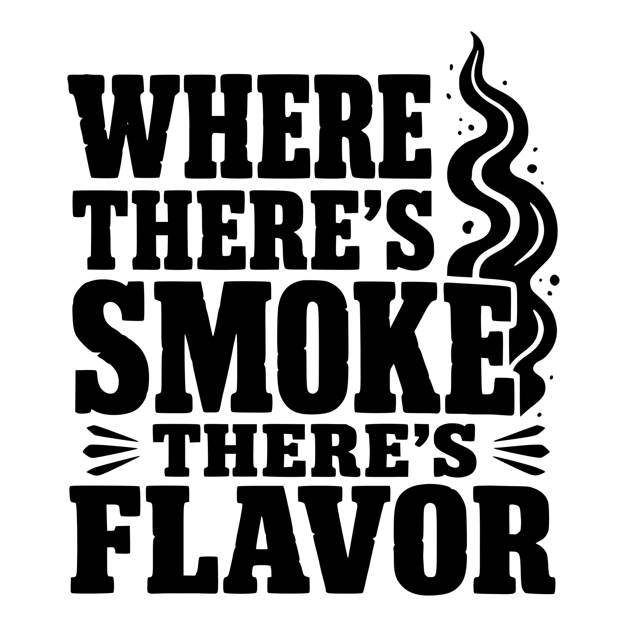 Kitchen Smoke Motto – Creative Meadow